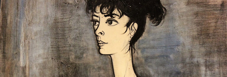 Annabel et bernard Buffet, le couple artiste.